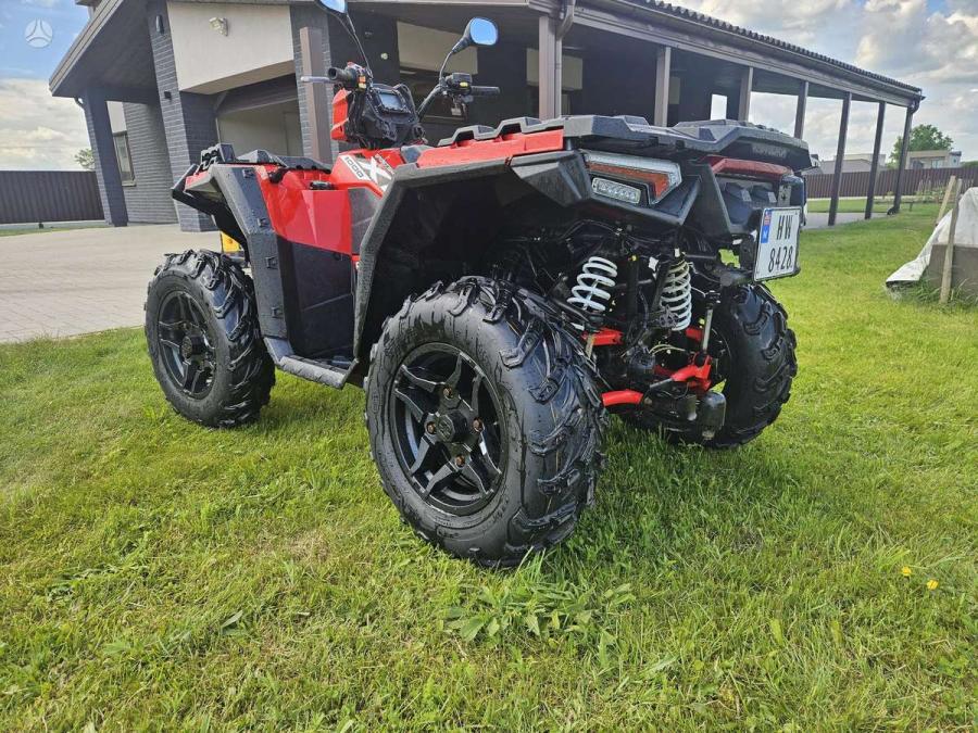 Красный Полярис Sportsman 2019 в Паневежис, объемом двигателя 0.95 л и пробегом 14 тыс. км за 7950 €, фото 5 на AUTOMOTO.COM.LV