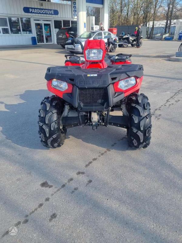 Красный Полярис Sportsman 2020 в Акмяне, объемом двигателя 0.57 л и пробегом 1 тыс. км за 5400 €, фото 3 на AUTOMOTO.COM.LV