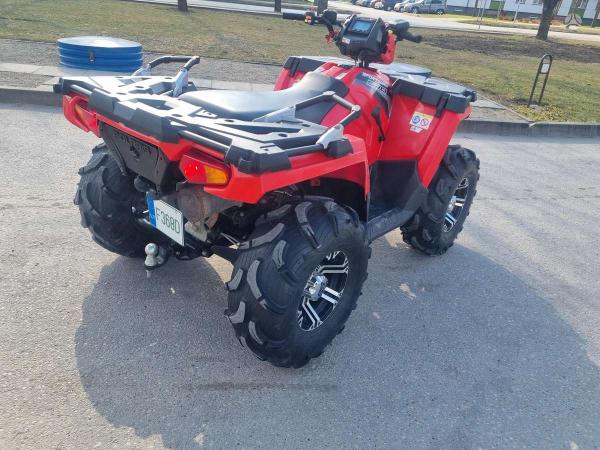 Красный Полярис Sportsman 2020 в Акмяне, объемом двигателя 0.57 л и пробегом 1 тыс. км за 5400 €, фото 10 на AUTOMOTO.COM.LV