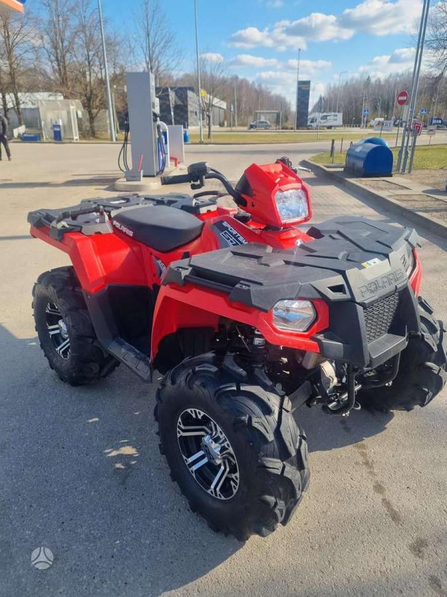 Красный Полярис Sportsman 2020 в Акмяне, объемом двигателя 0.57 л и пробегом 1 тыс. км за 5400 €, фото 12 на AUTOMOTO.COM.LV