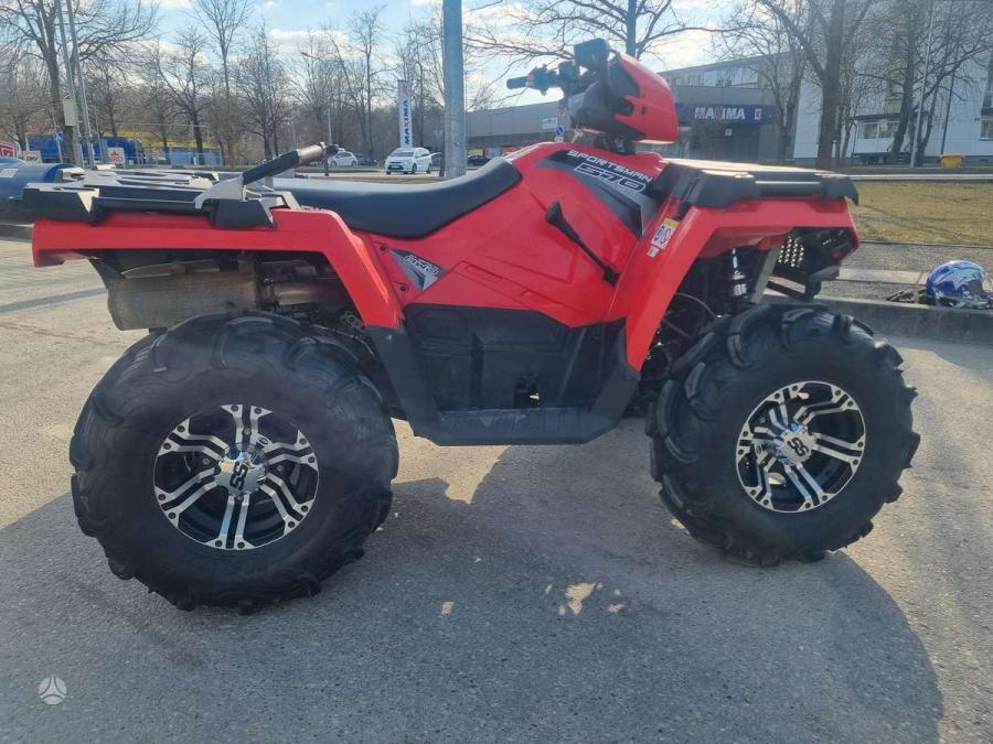 Красный Полярис Sportsman 2020 в Акмяне, объемом двигателя 0.57 л и пробегом 1 тыс. км за 5400 €, фото 14 на AUTOMOTO.COM.LV