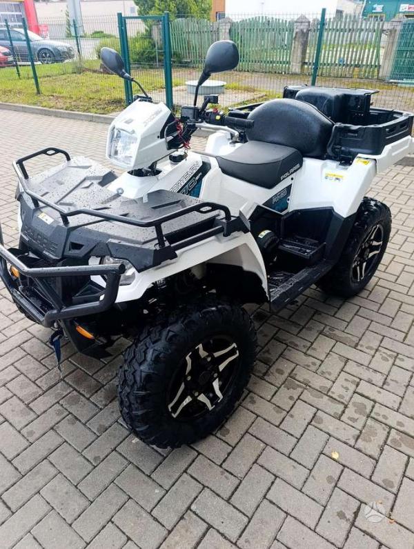 White Polaris Sportsman 2017 in Silute, with an engine capacity of 0.33 L and mileage of 0 thousand km for 5500 €, photo 3 on AUTOMOTO.COM.LV