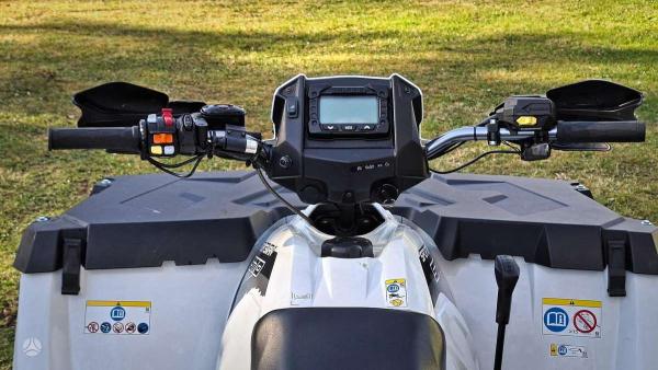 White Polaris Sportsman 2019 in Rapla, with an engine capacity of 0.57 L and mileage of 4 thousand km for 5190 €, photo 6 on AUTOMOTO.COM.LV
