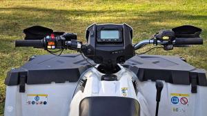White Polaris Sportsman 2019 in Rapla, with an engine capacity of 0.57 L and mileage of 4 thousand km for 5190 €, photo 7 on AUTOMOTO.COM.LV