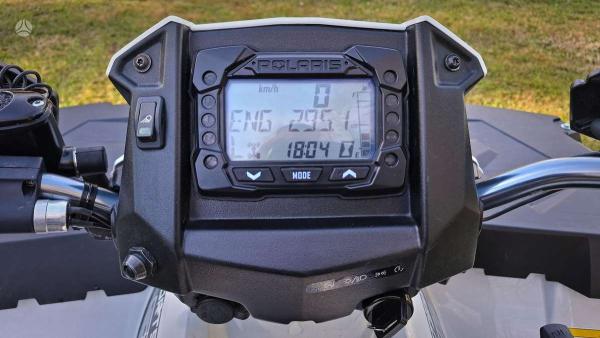 White Polaris Sportsman 2019 in Rapla, with an engine capacity of 0.57 L and mileage of 4 thousand km for 5190 €, photo 8 on AUTOMOTO.COM.LV