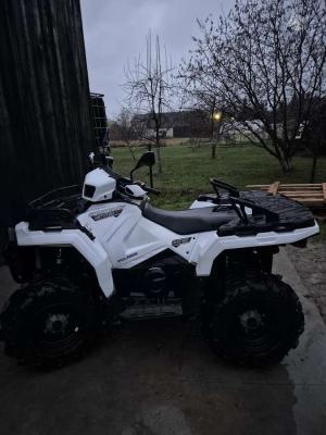 White Polaris Sportsman 2022 in Sakiai, with an engine capacity of 0.57 L and mileage of 4 thousand km for 6900 €, photo 8 on AUTOMOTO.COM.LV