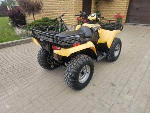 Yellow Polaris Sportsman 2005 in Kursenai, with an engine capacity of 0.50 L and mileage of 2 thousand km for 3800 €, photo 4 on AUTOMOTO.COM.LV