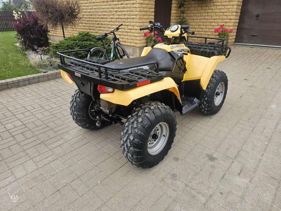 Yellow Polaris Sportsman 2005 in Kursenai, with an engine capacity of 0.50 L and mileage of 2 thousand km for 3800 €, photo 4 on AUTOMOTO.COM.LV