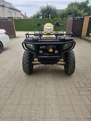 Yellow Polaris Sportsman 2005 in Kursenai, with an engine capacity of 0.50 L and mileage of 2 thousand km for 3800 €, photo 8 on AUTOMOTO.COM.LV