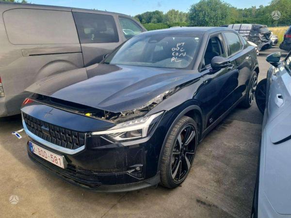 Черный Polestar 2 2021 в Вильнюс, объемом двигателя 0.00 л и пробегом 63 тыс. км за 17800 €, фото 1 на AUTOMOTO.COM.LV