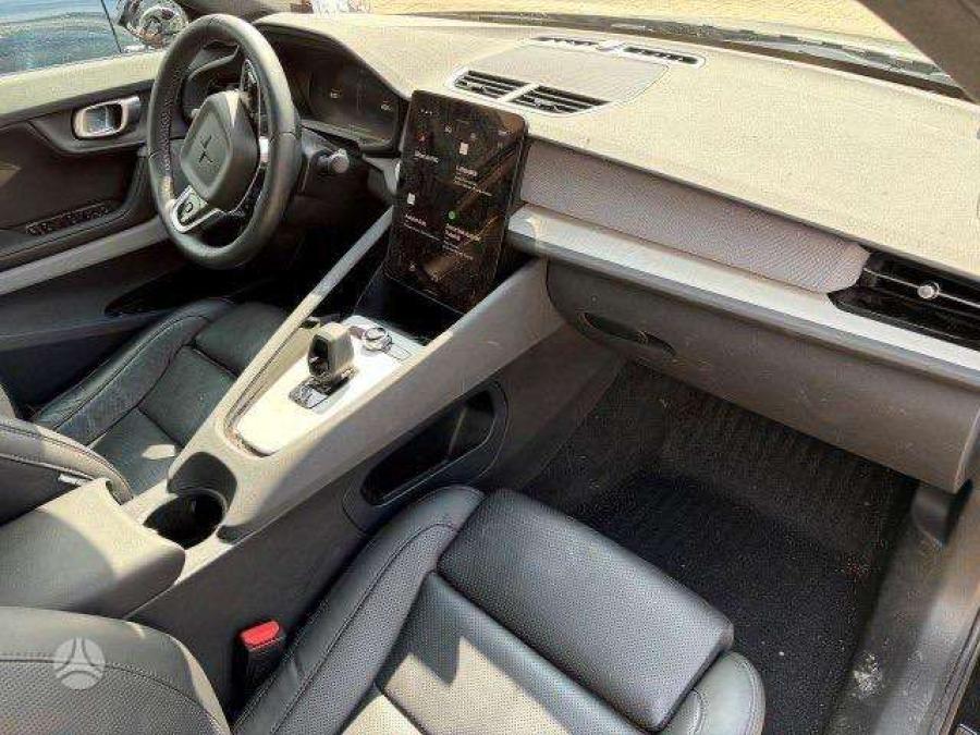 Black Polestar 2 2024 in Klaipeda, with an engine capacity of 0.00 L and mileage of 21 thousand km for 20100 €, photo 4 on AUTOMOTO.COM.LV