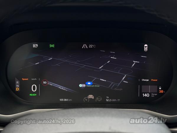 Черный Polestar 2 2020 в Пярну, объемом двигателя 0.00 л и пробегом 105 тыс. км за 27900 €, фото 8 на AUTOMOTO.COM.LV