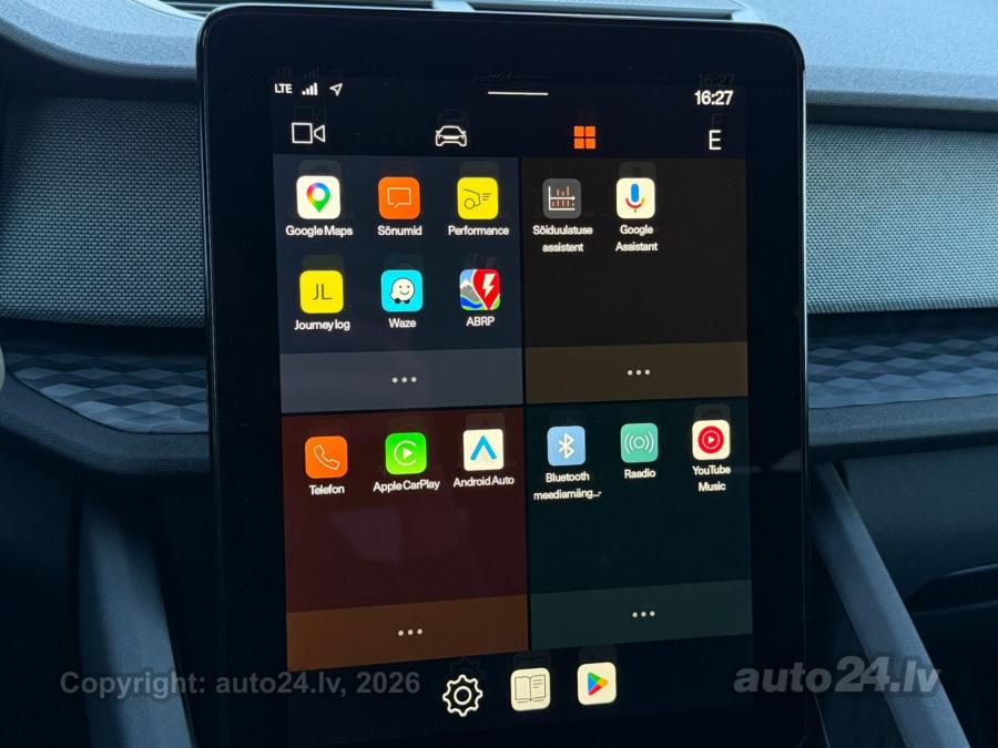 Black Polestar 2 2021 in Parnu, with an engine capacity of 0.00 L and mileage of 107 thousand km for 26900 €, photo 20 on AUTOMOTO.COM.LV