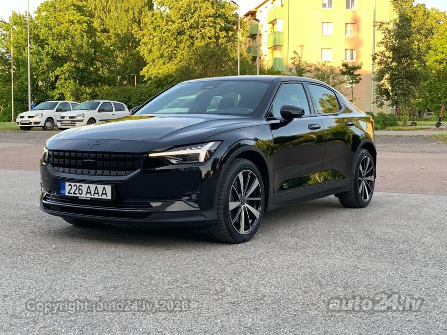 Melns Polestar 2 2022 Tallina, ar dzinēja tilpumu 0.00 L un nobraukumu 93 tūkst. km par 29500 €, foto 1 vietnē AUTOMOTO.COM.LV