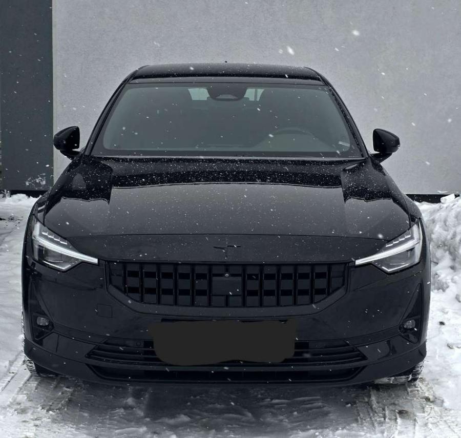 Black Polestar 2 2023 in Klaipeda, with an engine capacity of 0.00 L and mileage of 80 thousand km for 24700 €, photo 1 on AUTOMOTO.COM.LV