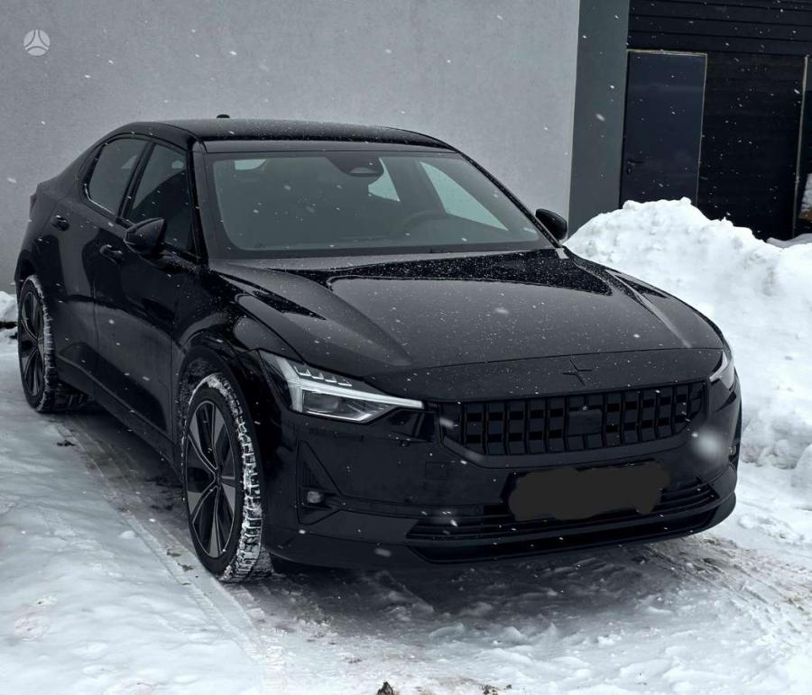 Black Polestar 2 2023 in Klaipeda, with an engine capacity of 0.00 L and mileage of 80 thousand km for 24700 €, photo 3 on AUTOMOTO.COM.LV