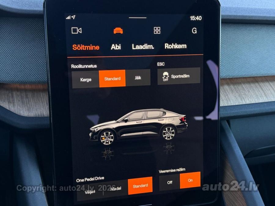 Zils Polestar 2 2020 Pērnava, ar dzinēja tilpumu 0.00 L un nobraukumu 111 tūkst. km par 27500 €, foto 13 vietnē AUTOMOTO.COM.LV