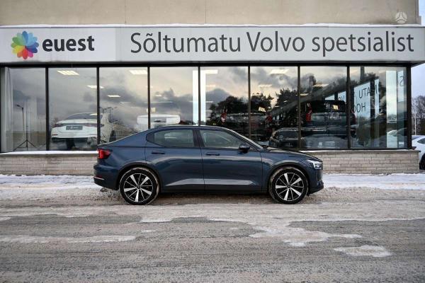 Blue Polestar 2 2021 in Tallinn, with an engine capacity of 0.00 L and mileage of 59 thousand km for 33990 €, photo 6 on AUTOMOTO.COM.LV