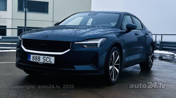 Синий Polestar 2 2021 в Таллин, объемом двигателя 0.00 л и пробегом 61 тыс. км за 23999 €, фото 2 на AUTOMOTO.COM.LV