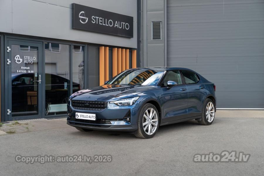 Синий Polestar 2 2023 в Таллин, объемом двигателя 0.00 л и пробегом 100 тыс. км за 32990 €, фото 1 на AUTOMOTO.COM.LV