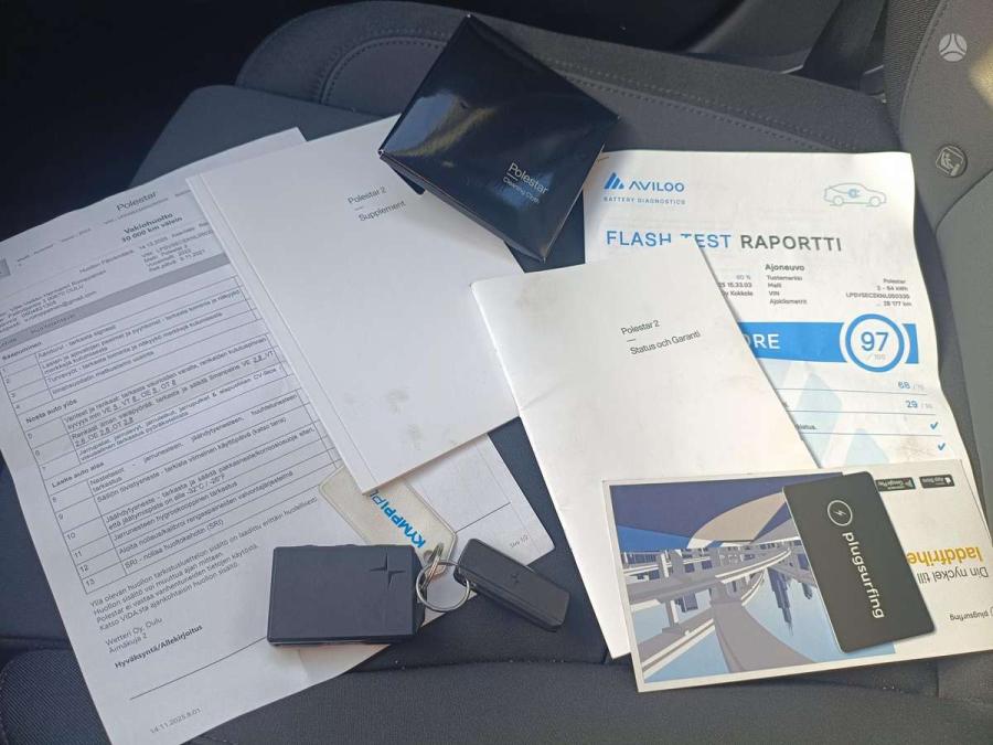 Pelēks Polestar 2 2021 Elektrėnai, ar dzinēja tilpumu 0.00 L un nobraukumu 53 tūkst. km par 13850 €, foto 36 vietnē AUTOMOTO.COM.LV