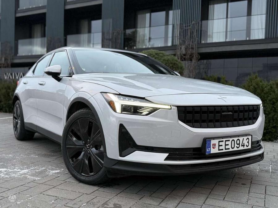 Grey Polestar 2 2023 in Palanga, with an engine capacity of 0.00 L and mileage of 88 thousand km for 24999 €, photo 1 on AUTOMOTO.COM.LV