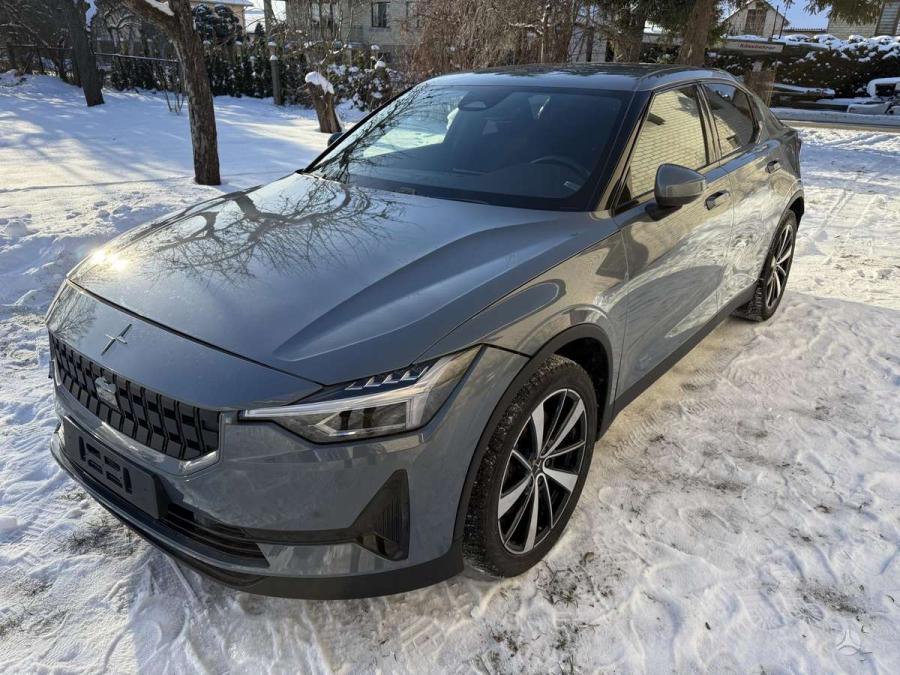 Grey Polestar 2 2021 in Panevezys, with an engine capacity of 0.00 L and mileage of 86 thousand km for 13900 €, photo 1 on AUTOMOTO.COM.LV