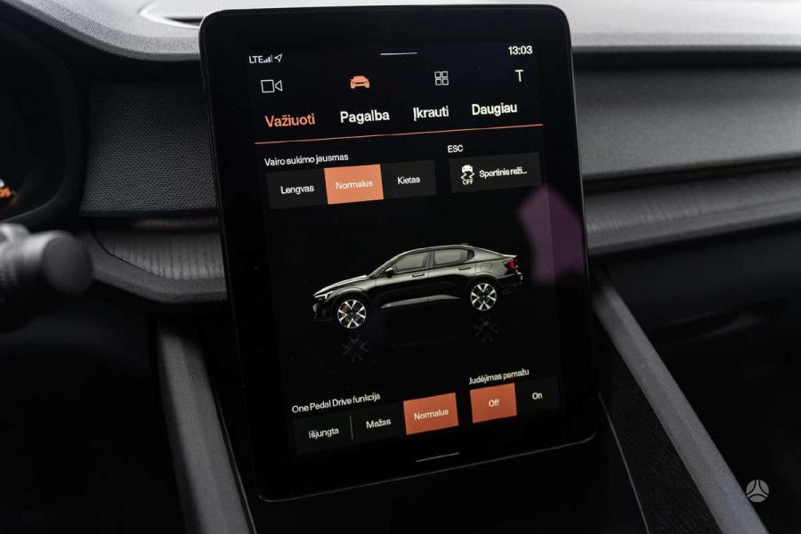Pelēks Polestar 2 2024 Viļņa, ar dzinēja tilpumu 0.00 L un nobraukumu 33 tūkst. km par 39900 €, foto 32 vietnē AUTOMOTO.COM.LV