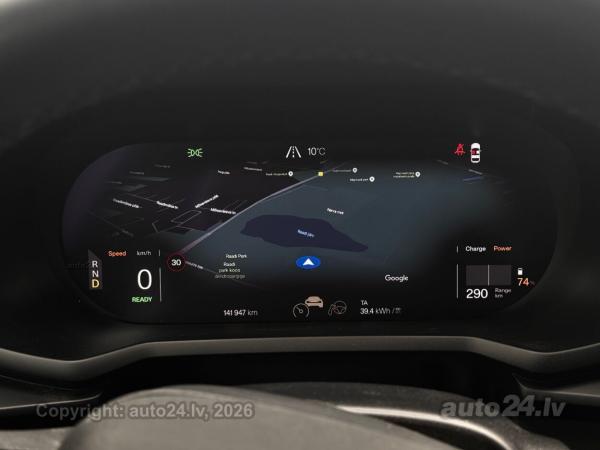 Polestar 2 2021 in Tallinn, with an engine capacity of 0.00 L and mileage of 140 thousand km for 29250 €, photo 9 on AUTOMOTO.COM.LV