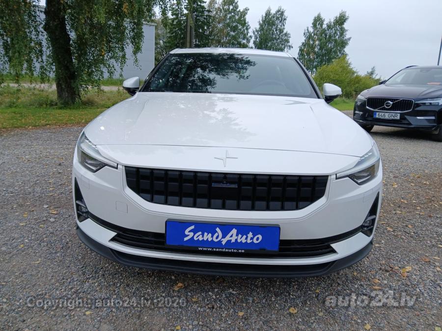 White Polestar 2 2020 in Tartu, with an engine capacity of 0.00 L and mileage of 189 thousand km for 24900 €, photo 3 on AUTOMOTO.COM.LV