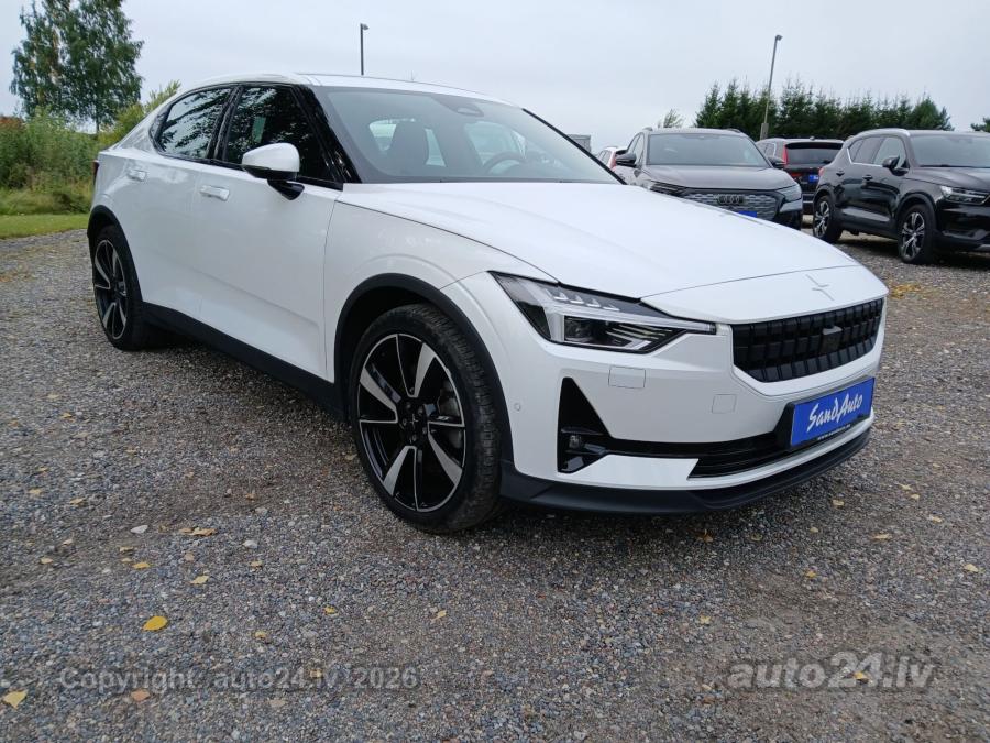 White Polestar 2 2020 in Tartu, with an engine capacity of 0.00 L and mileage of 189 thousand km for 24900 €, photo 4 on AUTOMOTO.COM.LV