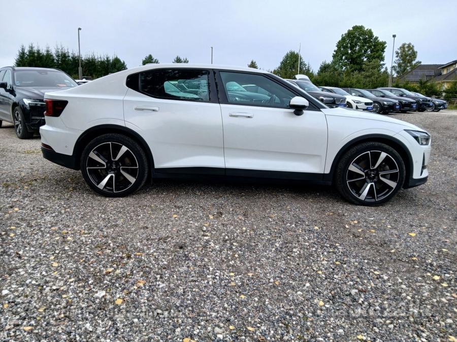 White Polestar 2 2020 in Tartu, with an engine capacity of 0.00 L and mileage of 189 thousand km for 24900 €, photo 5 on AUTOMOTO.COM.LV