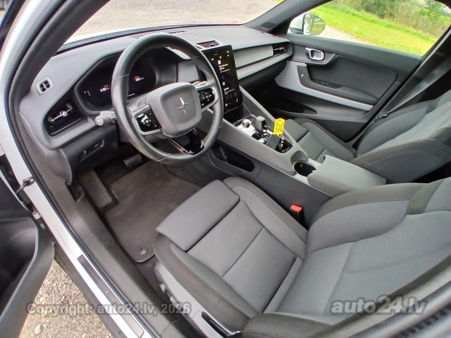 White Polestar 2 2020 in Tartu, with an engine capacity of 0.00 L and mileage of 189 thousand km for 24900 €, photo 12 on AUTOMOTO.COM.LV