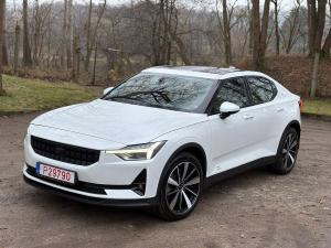 Белый Polestar 2 2023 в Вильнюс, объемом двигателя 0.00 л и пробегом 37 тыс. км за 26000 €, фото 4 на AUTOMOTO.COM.LV