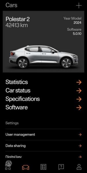 Balts Polestar 2 2024 Kauņa, ar dzinēja tilpumu 0.00 L un nobraukumu 42 tūkst. km par 29000 €, foto 28 vietnē AUTOMOTO.COM.LV