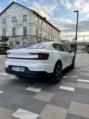 White Polestar 2 2021 in Tallinn, with an engine capacity of 0.00 L and mileage of 140 thousand km for 27490 €, photo 4 on AUTOMOTO.COM.LV