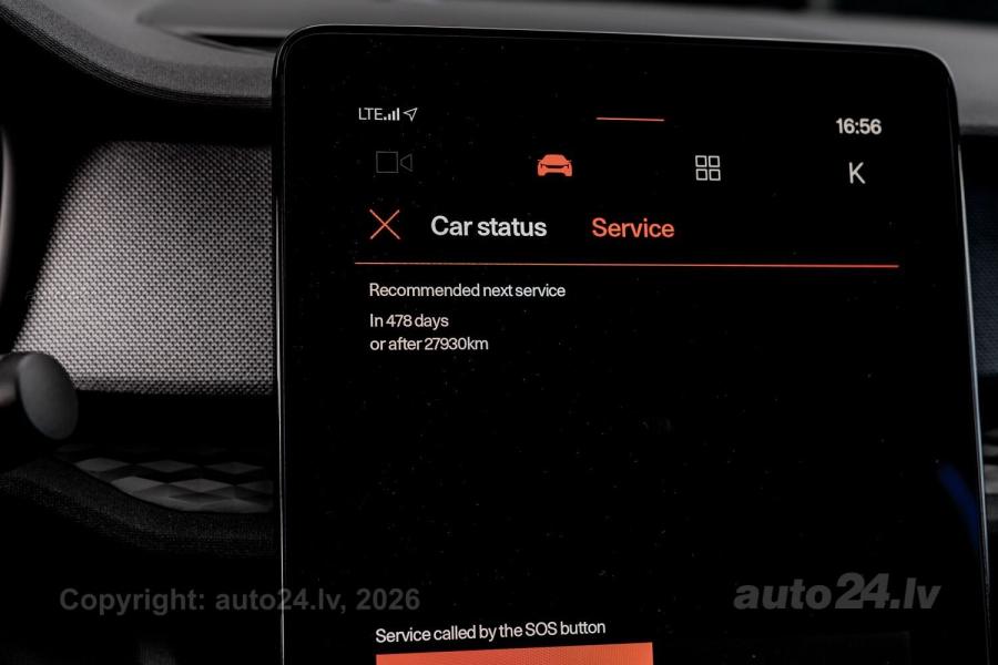 Белый Polestar 2 2022 в Пярну, объемом двигателя 0.00 л и пробегом 51 тыс. км за 34900 €, фото 12 на AUTOMOTO.COM.LV