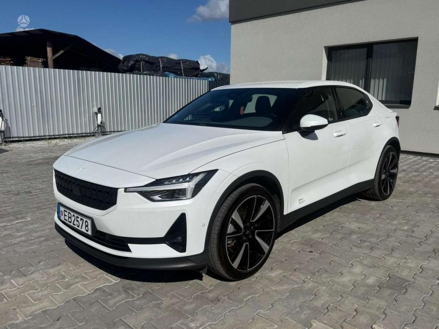Balts Polestar 2 2023 Kauņa, ar dzinēja tilpumu 0.00 L un nobraukumu 65 tūkst. km par 21417 €, foto 1 vietnē AUTOMOTO.COM.LV