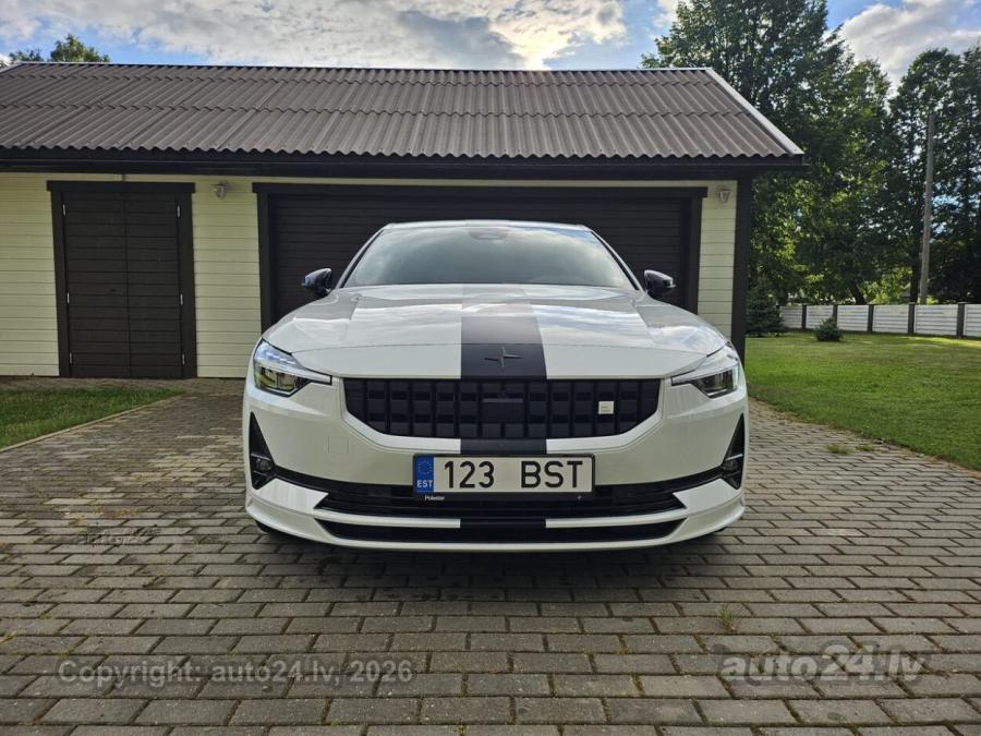 White Polestar 2 2023 in Tallinn, with an engine capacity of 0.00 L and mileage of 88 thousand km for 41990 €, photo 7 on AUTOMOTO.COM.LV