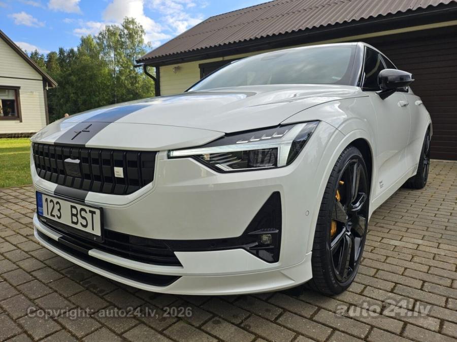 White Polestar 2 2023 in Tallinn, with an engine capacity of 0.00 L and mileage of 88 thousand km for 41990 €, photo 10 on AUTOMOTO.COM.LV