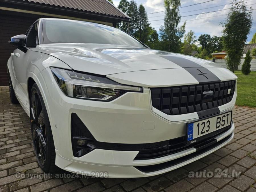 White Polestar 2 2023 in Tallinn, with an engine capacity of 0.00 L and mileage of 88 thousand km for 41990 €, photo 11 on AUTOMOTO.COM.LV