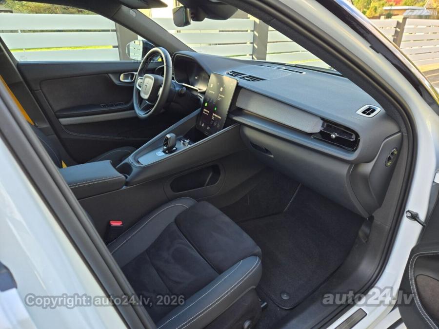 White Polestar 2 2023 in Tallinn, with an engine capacity of 0.00 L and mileage of 88 thousand km for 41990 €, photo 24 on AUTOMOTO.COM.LV
