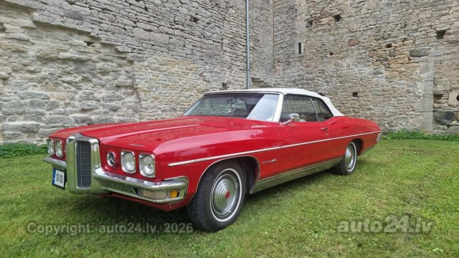 Sarkans Pontiac Bonneville 1970 Tallina, ar dzinēja tilpumu 7.50 L un nobraukumu 0 tūkst. km par 12500 €, foto 8 vietnē AUTOMOTO.COM.LV