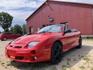 Red Pontiac Sunfire 2000 in Prienai, with an engine capacity of 2.39 L and mileage of 128 thousand km for 3999 €, photo 6 on AUTOMOTO.COM.LV