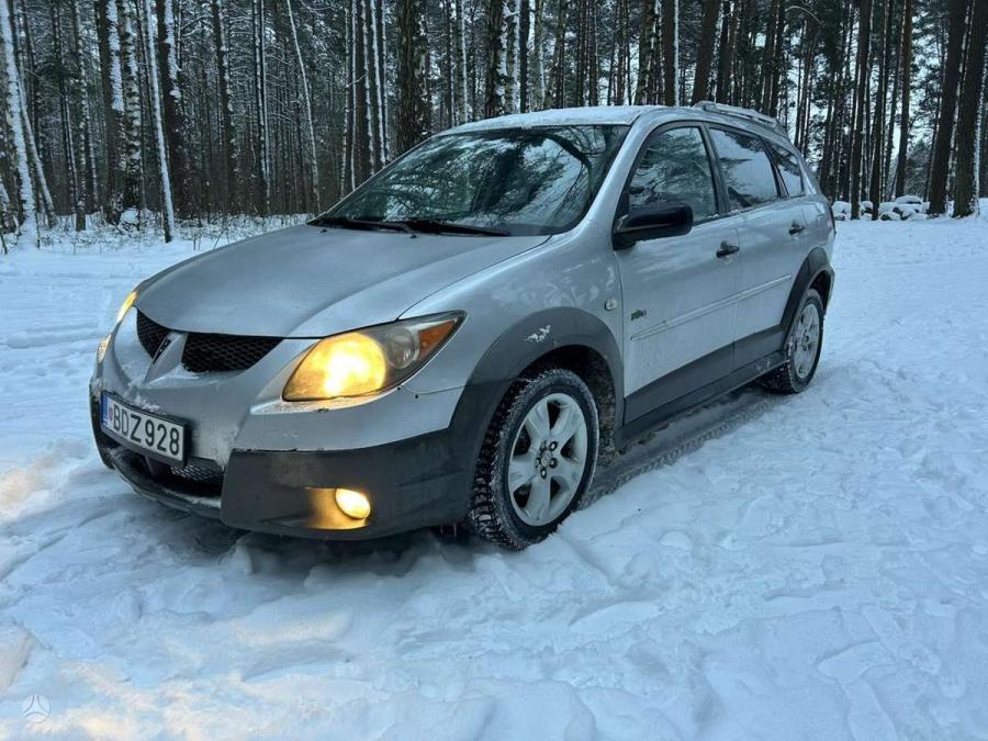 Grey Pontiac Vibe 2003 in Vilnius, with an engine capacity of 1.80 L and mileage of 119 thousand km for 990 €, photo 13 on AUTOMOTO.COM.LV