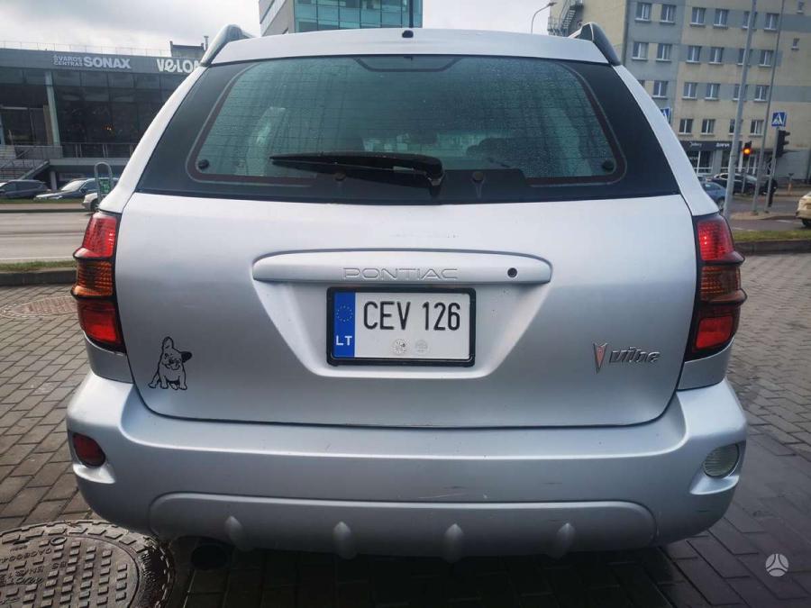 Pelēks Pontiac Vibe 2006 Viļņa, ar dzinēja tilpumu 1.80 L un nobraukumu 105 tūkst. km par 2600 €, foto 15 vietnē AUTOMOTO.COM.LV