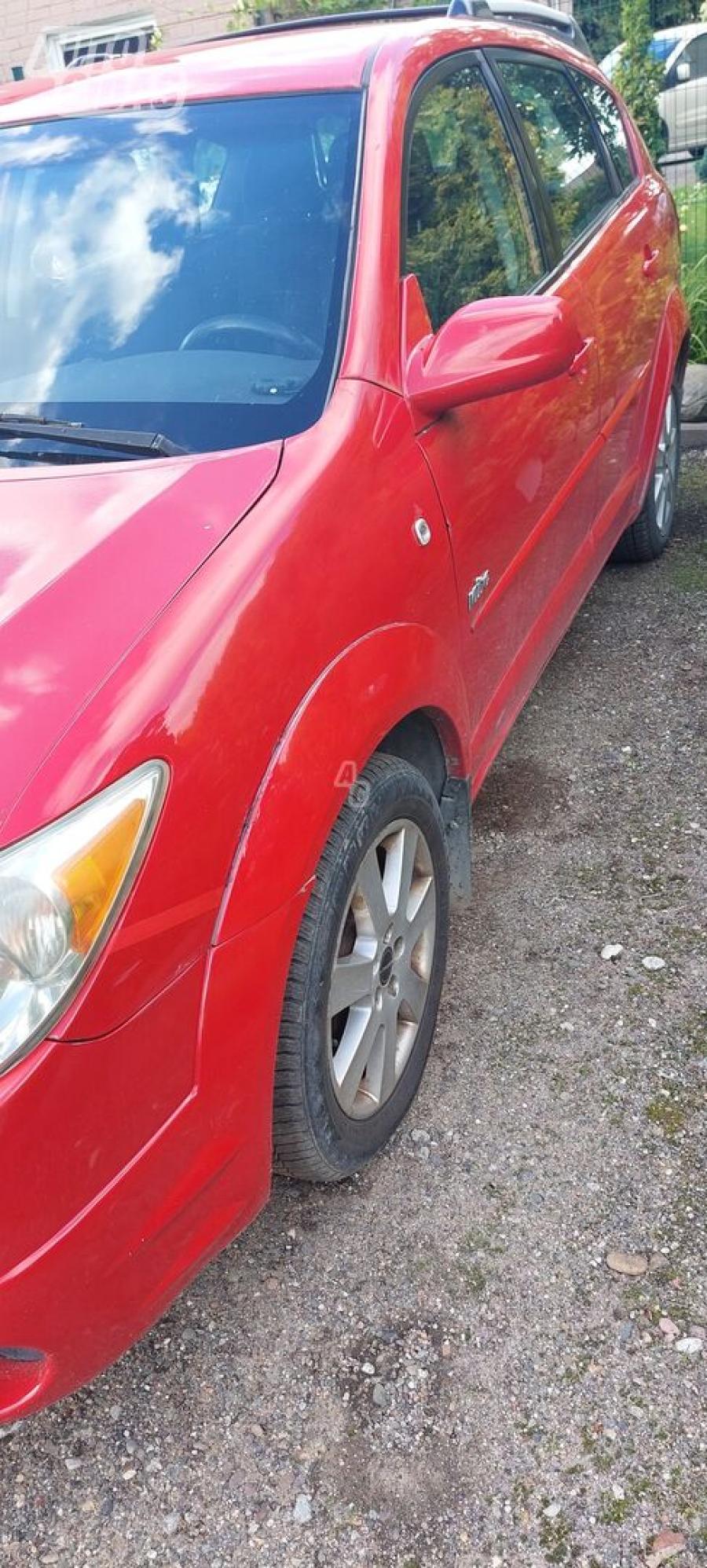 Sarkans Pontiac Vibe 2005 Gargždai, ar dzinēja tilpumu 1.80 L un nobraukumu 350 tūkst. km par 900 €, foto 7 vietnē AUTOMOTO.COM.LV