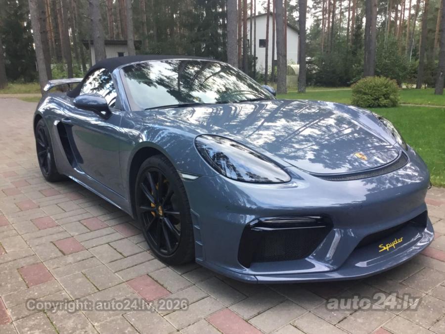 Grey Porsche 718 2017 in Tartu, with an engine capacity of 2.00 L and mileage of 75 thousand km for 57500 €, photo 5 on AUTOMOTO.COM.LV