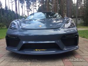Grey Porsche 718 2017 in Tartu, with an engine capacity of 2.00 L and mileage of 75 thousand km for 57500 €, photo 6 on AUTOMOTO.COM.LV
