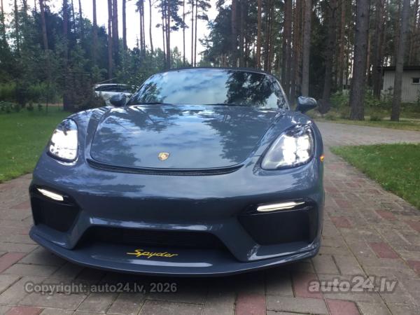 Pelēks Porsche 718 2017 Tartu, ar dzinēja tilpumu 2.00 L un nobraukumu 75 tūkst. km par 57500 €, foto 7 vietnē AUTOMOTO.COM.LV